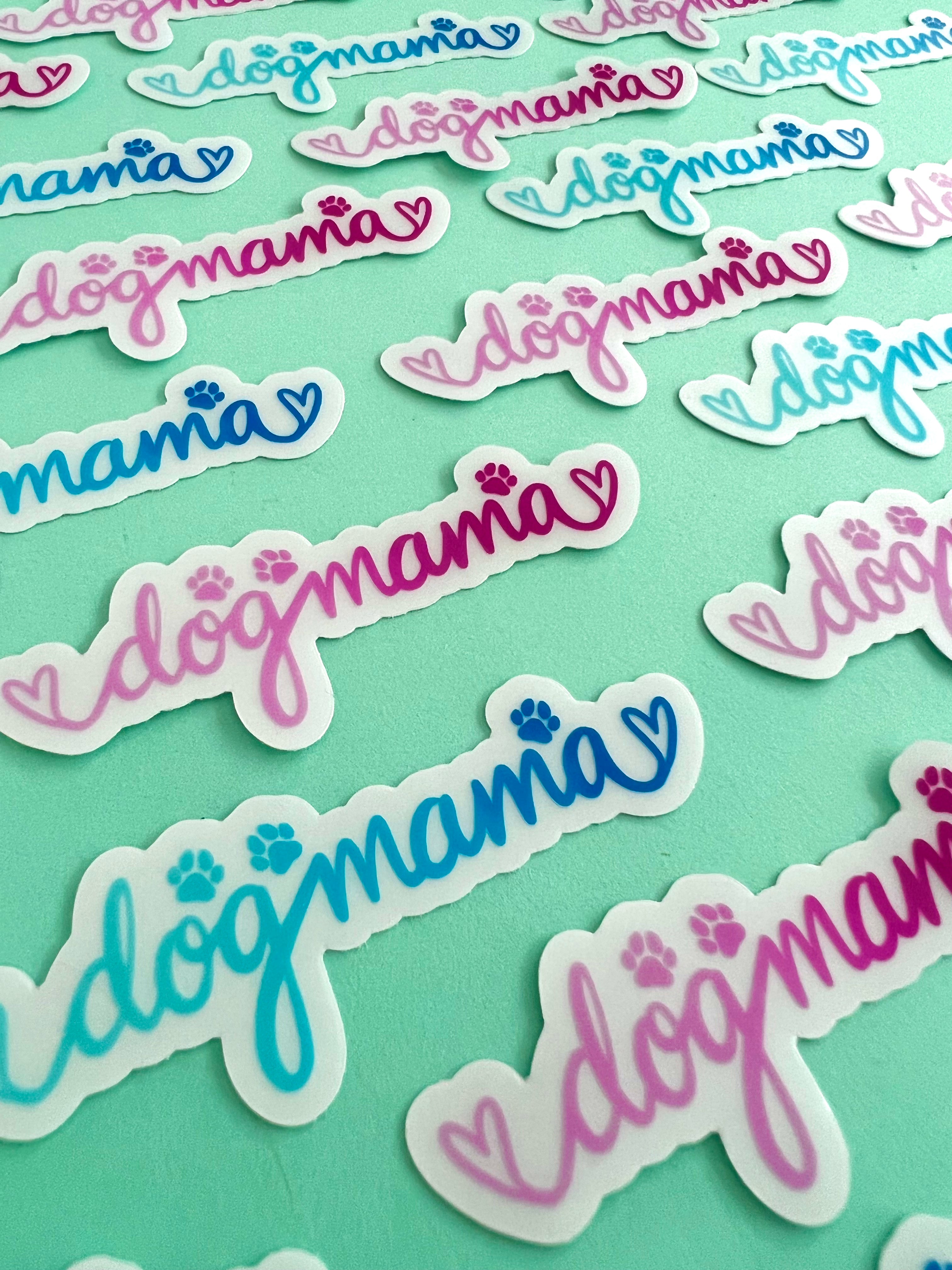Dog Mama Sticker (options) – BuxyStickerCo